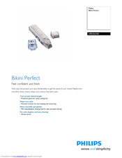 Philips Bikini Perfect HP6362/00 Manuals | ManualsLib