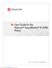 Polycom SpectraLink 6000 System Manuals | ManualsLib