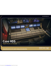 Solid state logic C100 HDS Manuals | ManualsLib