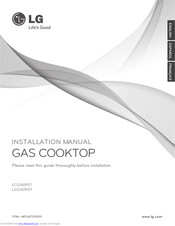 Lg LCG3091ST - 30" Gas Cooktop Manuals | ManualsLib