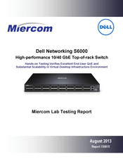 Dell Networking S6000 System Manuals | ManualsLib