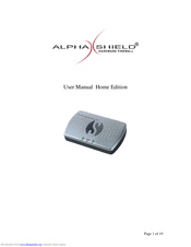 Alpha shield Hardware Firewall Manuals | ManualsLib