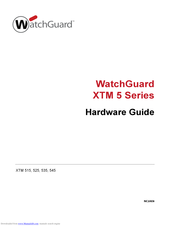 Watchguard XTM 515 Manuals | ManualsLib