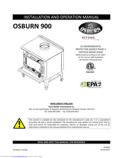 Osburn 900 Manuals | ManualsLib