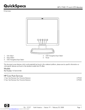 Hp L1740 Manuals | ManualsLib