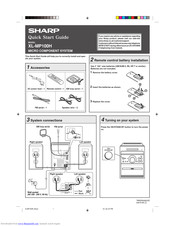 Sharp XL-MP100H Manuals | ManualsLib