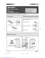 Sharp XL-UH220H Manuals | ManualsLib