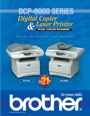 Brother DCP-8040 Manuals | ManualsLib
