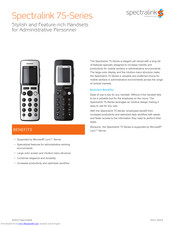 Spectralink 75-Series Manuals | ManualsLib