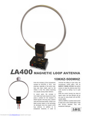 Aor LA400 Manuals | ManualsLib