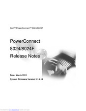 Dell PowerConnect 8024F Manuals | ManualsLib