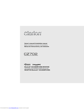 Clarion CZ702 Manuals | ManualsLib