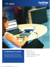 Brother P-touch PT-3600 Manuals | ManualsLib