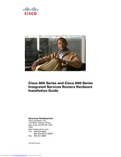 Cisco 860 Series Manuals | ManualsLib