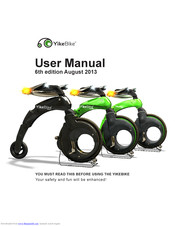 Yikebike Synergy Manuals | ManualsLib