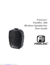Freelinc FreeMic 200 Manuals | ManualsLib
