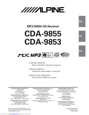 Alpine CDA-9855 Manuals | ManualsLib