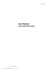 Ascom d81 Messenger Manuals | ManualsLib