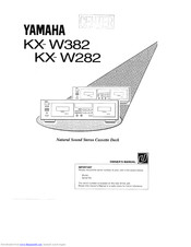 Yamaha KX-W282 Manuals | ManualsLib