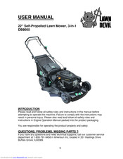 Lawn devil DB8605 Manuals | ManualsLib