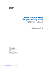 Zte ZXR10 8902 Manuals | ManualsLib