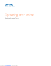 Sophos AP 15 Manuals | ManualsLib