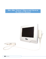 Bard Site~Rite Vision* Ultrasound System Manuals | ManualsLib