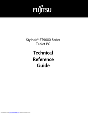 Fujitsu Stylistic ST5000 Series Manuals | ManualsLib