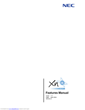 Nec XN120 Vision Manuals | ManualsLib