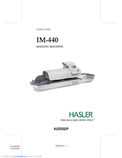 Hasler IM440 PLUS Manuals | ManualsLib
