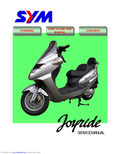 Sym Motorcycle User Manuals Download | ManualsLib