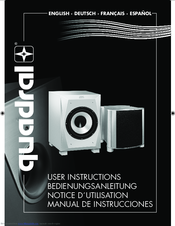 Quadral active subwoofer Manuals | ManualsLib