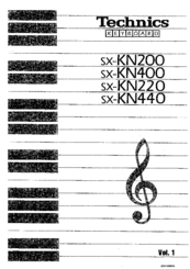Technics SX-KN400 Manuals | ManualsLib
