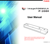 Canon Scanner User Manuals Download | ManualsLib