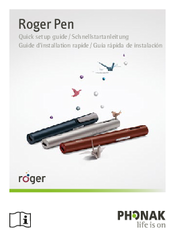 Phonak Roger Pen Manuals | ManualsLib