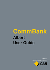 Can CommBank Alber Manuals | ManualsLib