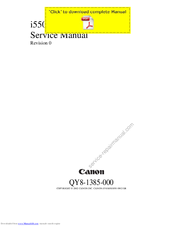 Canon i550 Manuals | ManualsLib