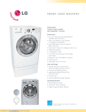Lg WM2496H series Manuals | ManualsLib