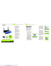 Linksys WAP54G - Wireless-G Access Point Manuals | ManualsLib