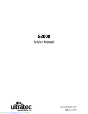Ultratec G3000 Manuals | ManualsLib