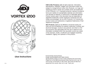 Adj Vortex 1200 Manuals | ManualsLib