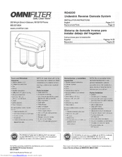 Omnifilter RO4000 Manuals | ManualsLib