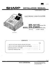 Sharp ER-2386S Manuals | ManualsLib