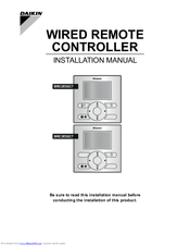 Daikin BRC2E52C7 Manuals | ManualsLib