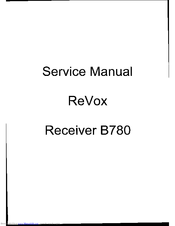 Revox B780 Manuals | ManualsLib