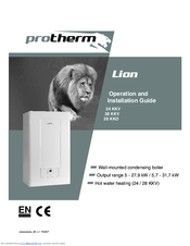 Protherm Lion 28 KKV Manuals | ManualsLib