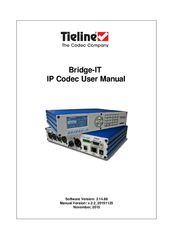 Tieline Bridge-IT Manuals | ManualsLib