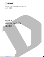 D-link DAP-1330 Manuals | ManualsLib