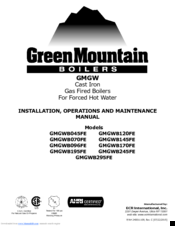 Green mountain GMGWB070FE Manuals | ManualsLib