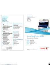 Xerox WorkCentre 6605 Manuals | ManualsLib